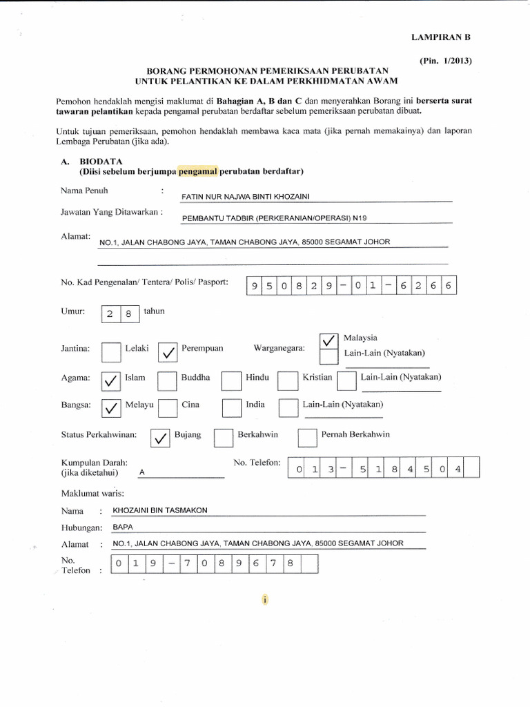 Lampiran B - 950829016266 | PDF