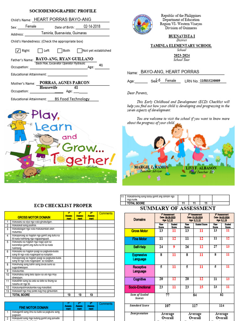 2023 2024 Ecd Bayo Ang Heart | PDF