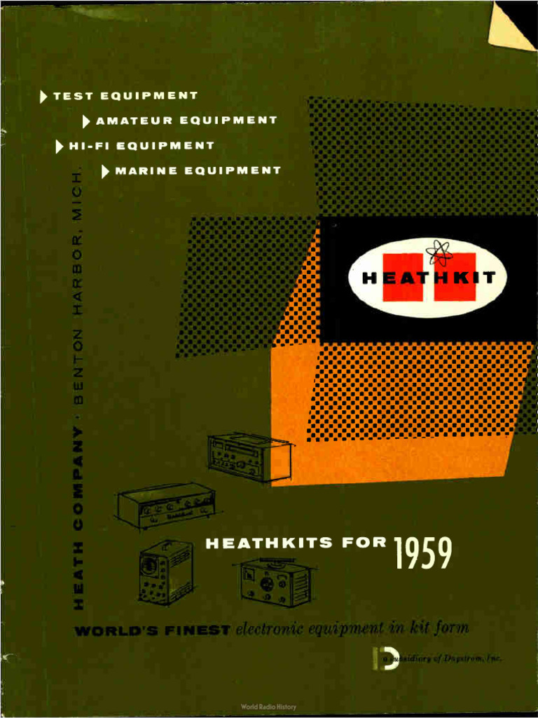 Heathkit-Catalog-1959 | PDF | Transmitter | Vacuum Tube