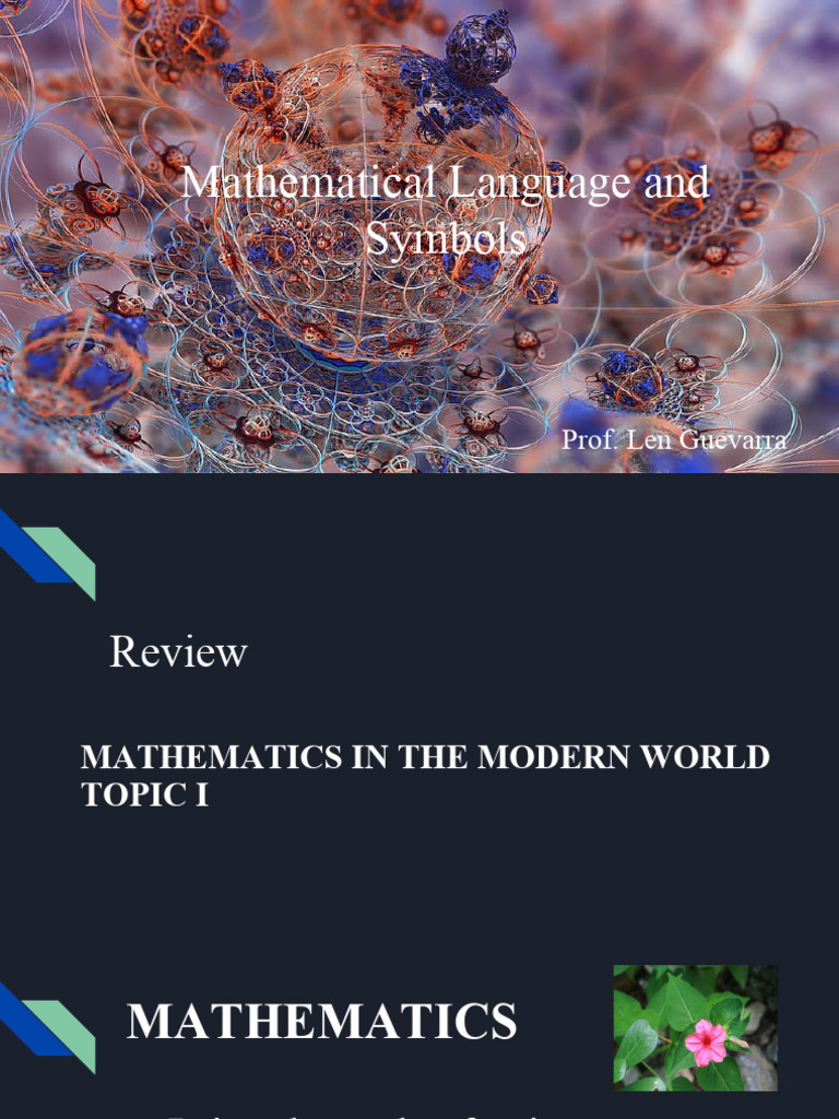 Mathematics Language and Symbols | Download Free PDF | Mathematics | Logic