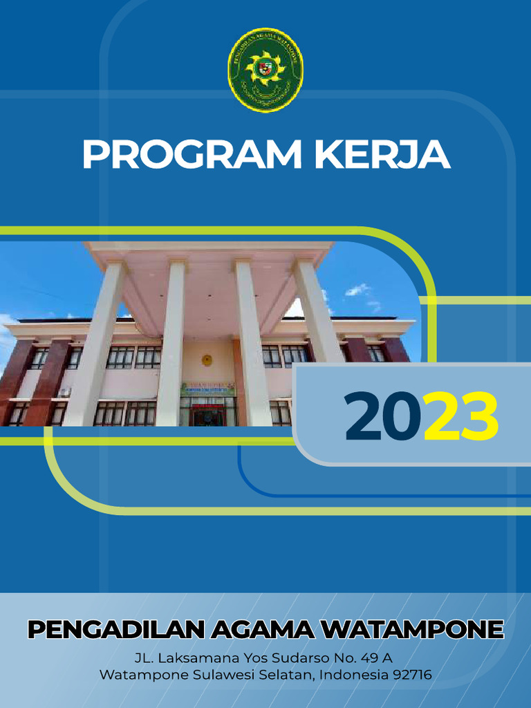 Program Kerja 2023 | PDF