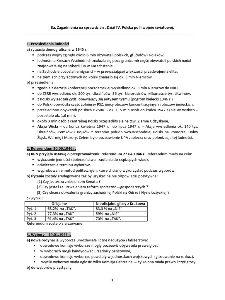 Sp8 4d 8a Zagadnienia | PDF