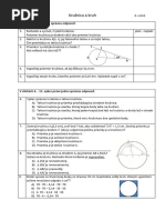 Vstupný Test Z Matematiky - 5. Ročník | PDF