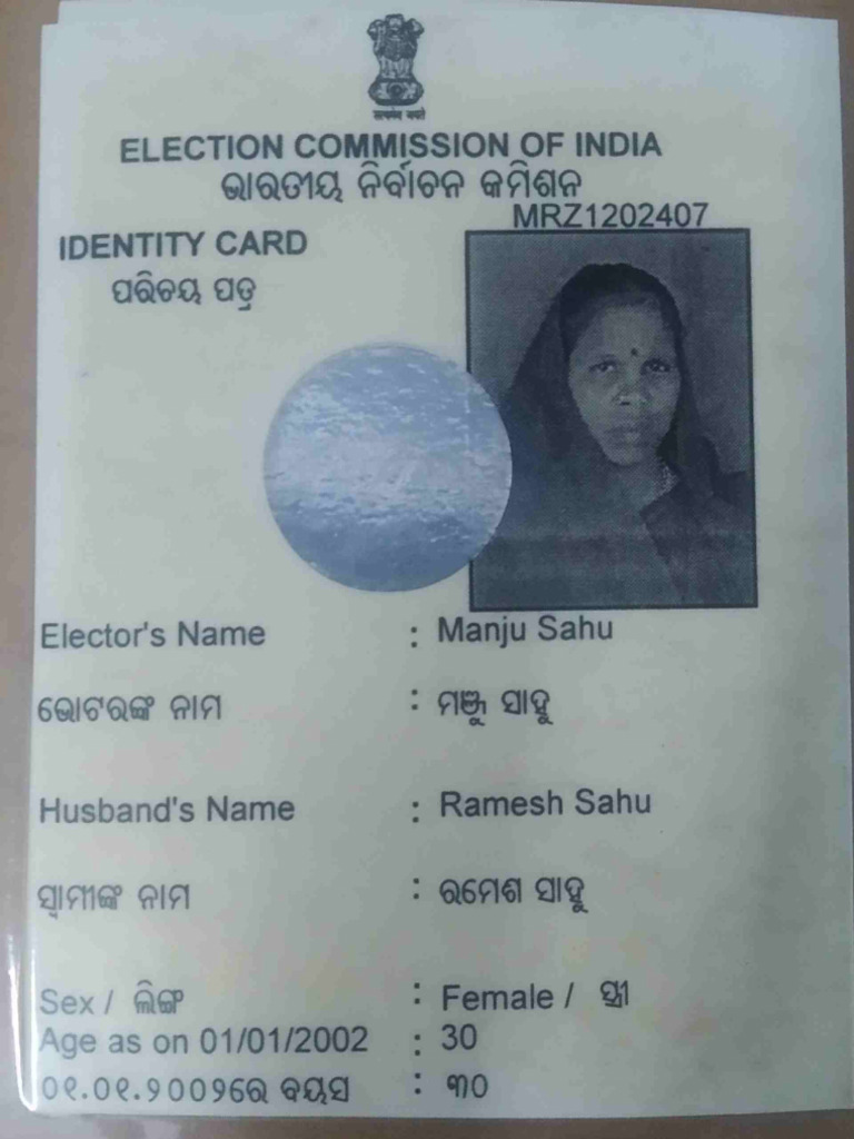 Voter Id | PDF
