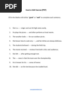 Conjunctions - Fanboys Worksheet | PDF