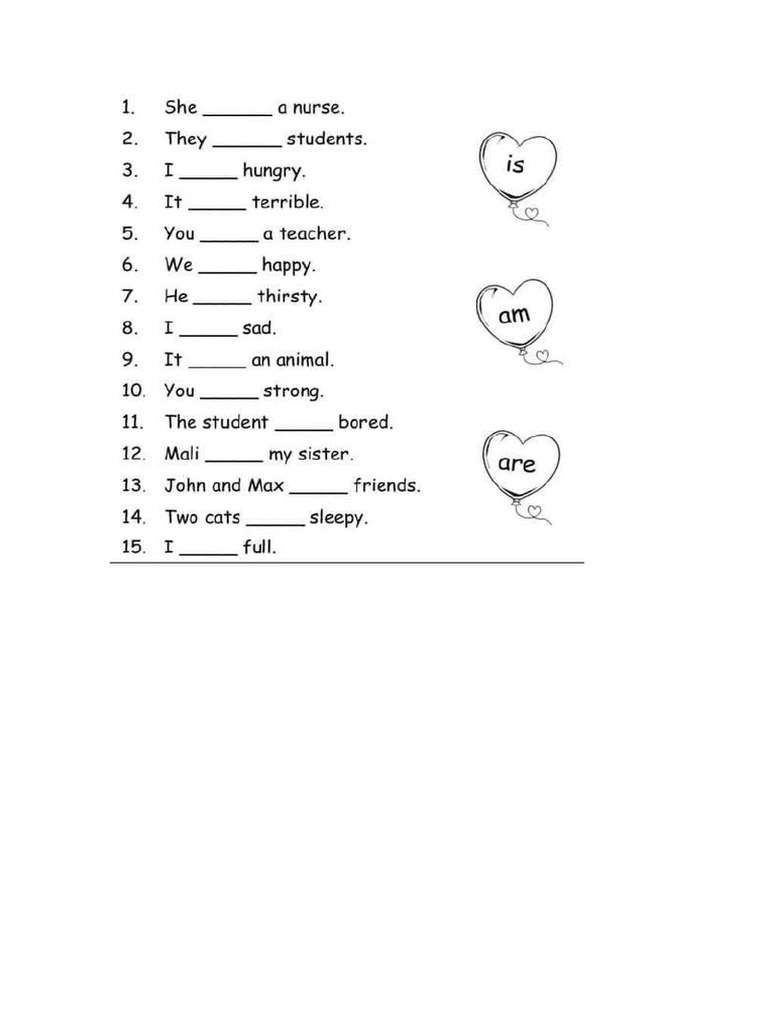Verb To Be | PDF