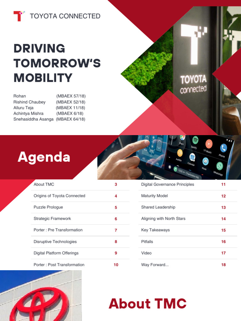 Toyota Connected - Group 15 | Download Free PDF | Toyota | Information ...