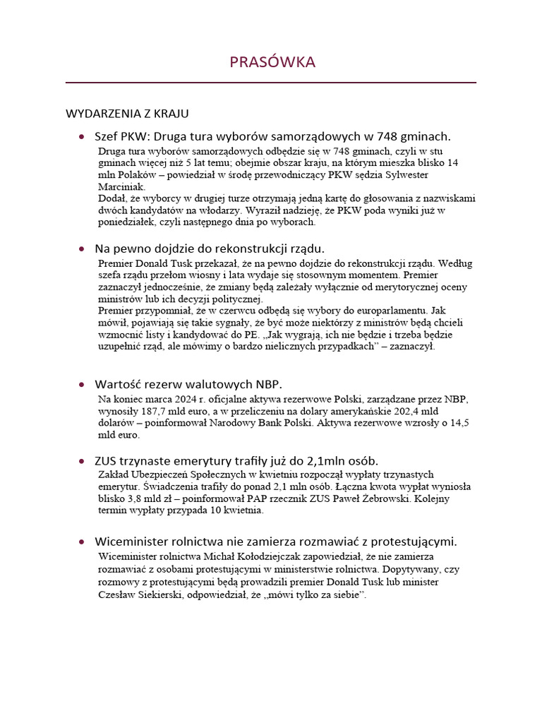 PRASÓWKA | PDF