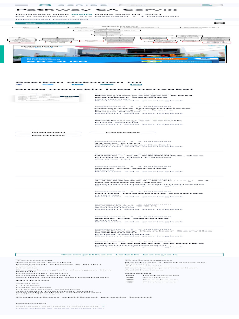 Pathway CA Cervix PDF | PDF