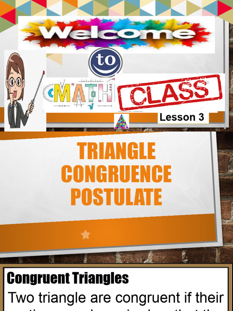 3rd Quarter Lesson 3 | PDF | Euclidean Geometry | Geometry