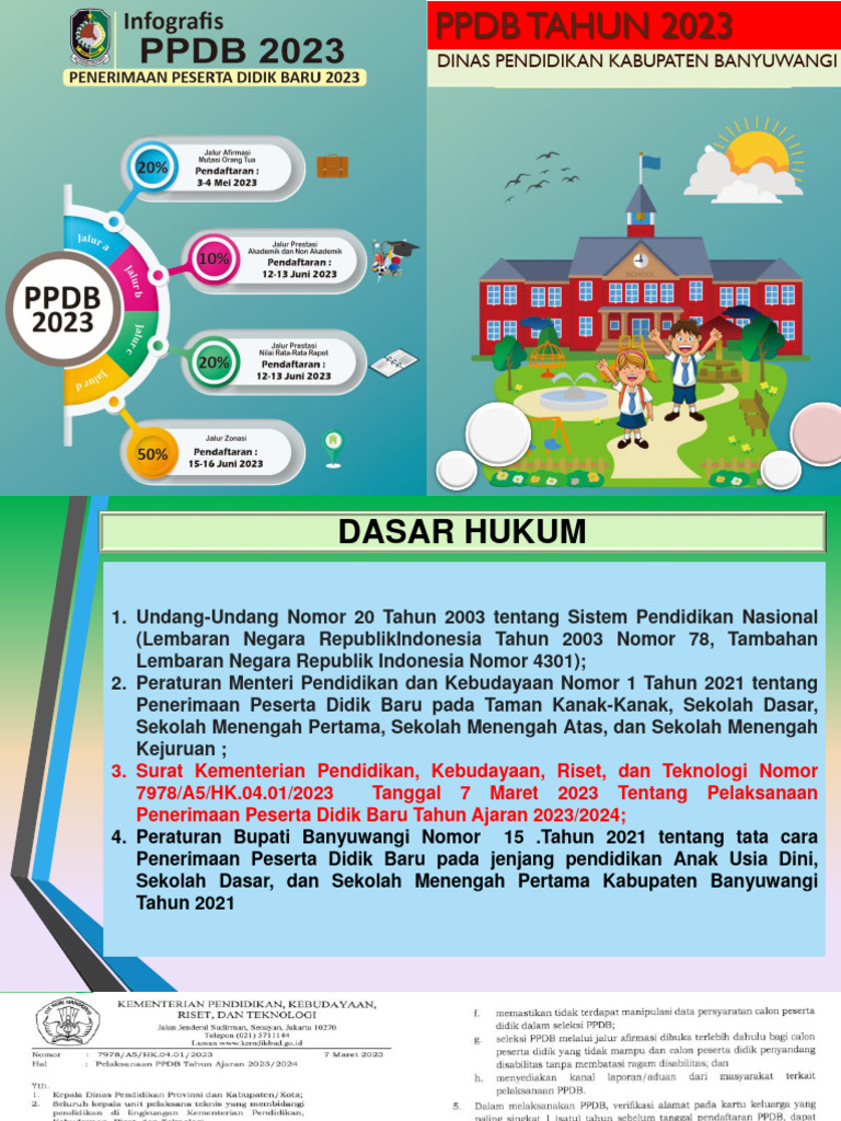 Paparan PPDB Tahun 2023 | PDF