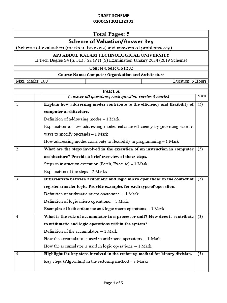 Computer organisation and architecture coa | PDF | Central Processing Unit | Computer Architecture