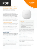 HPE Aruba Networking AP-655 (RW) Tri-Radio 4x4 802.11ax Wi-Fi 6E ...