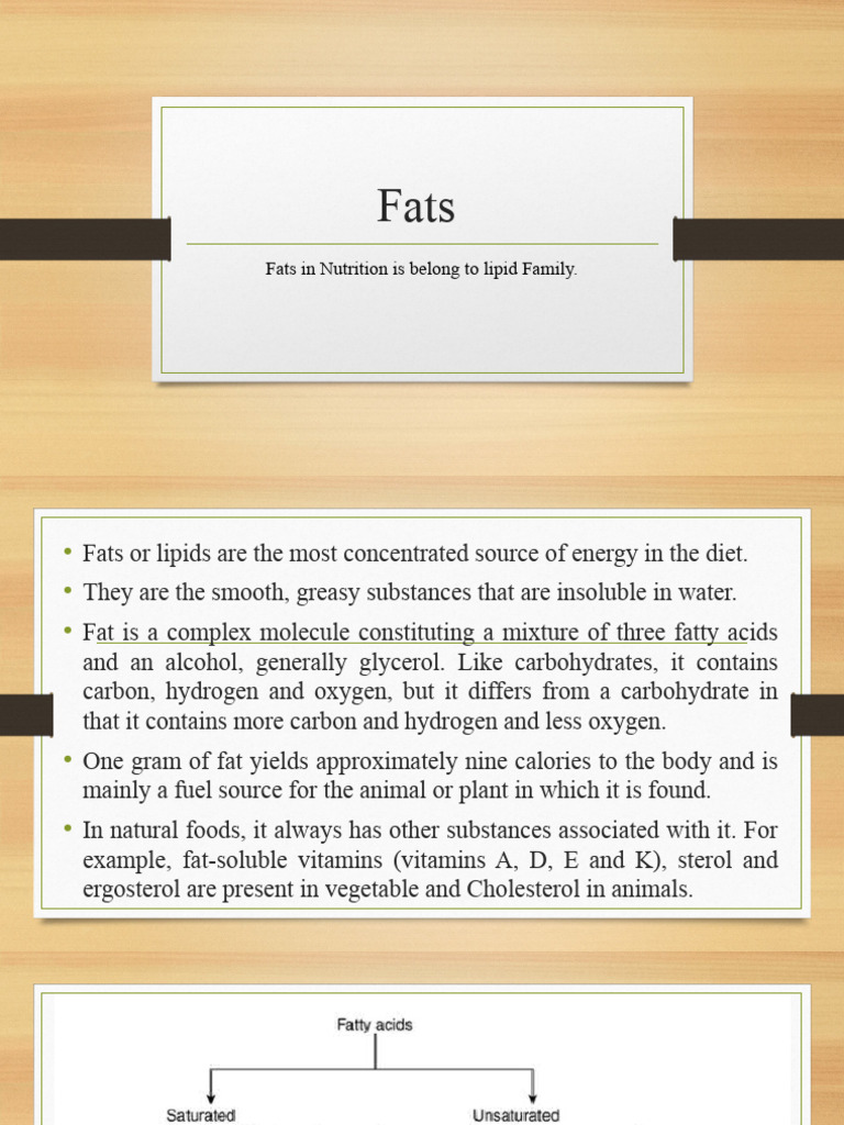 Fats | PDF | Lipid | Fat