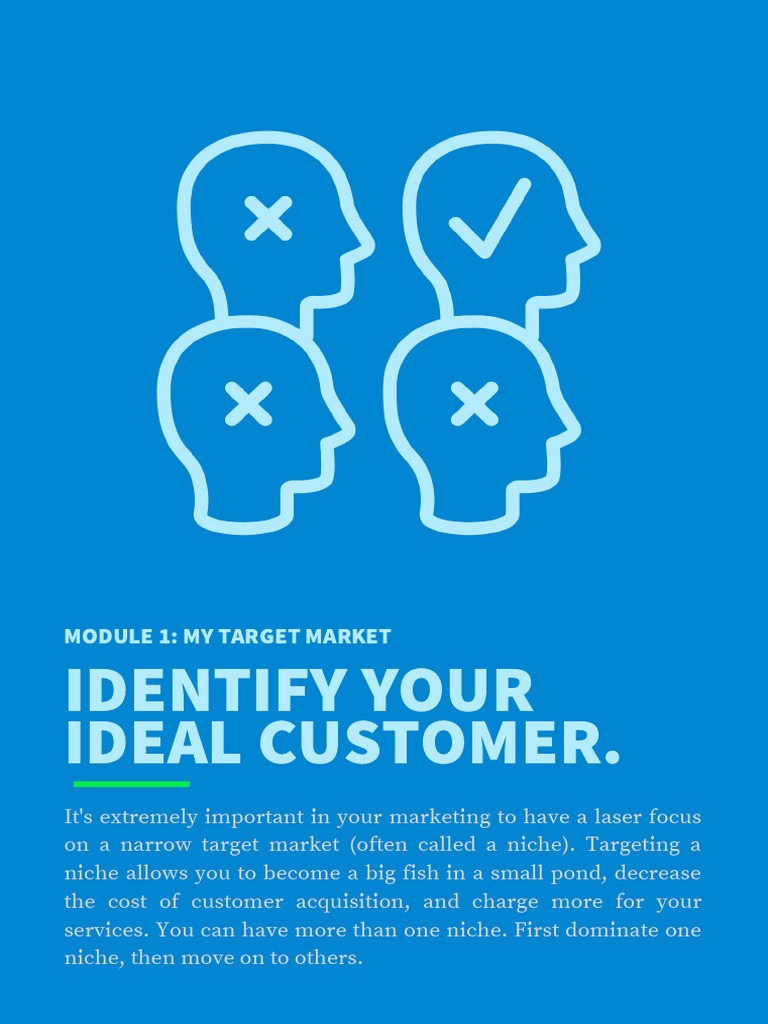 Identify Your Ideal Customer | PDF | Market Segmentation | Marketing