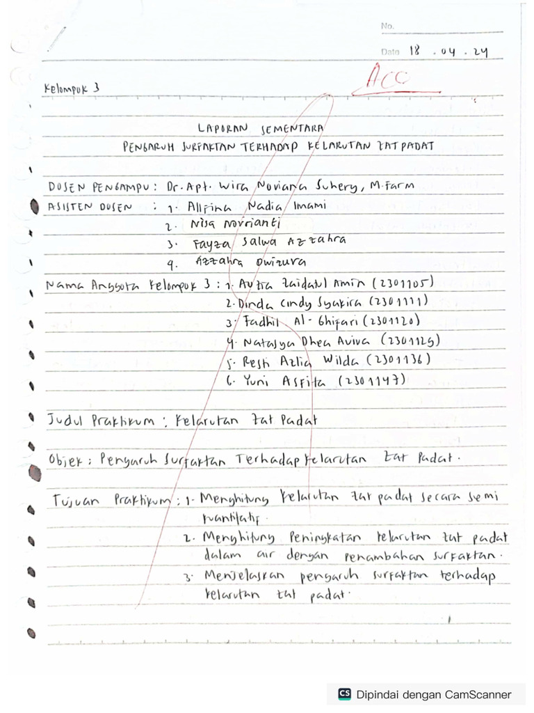 Kel 3 Lapsem Surfaktan | PDF