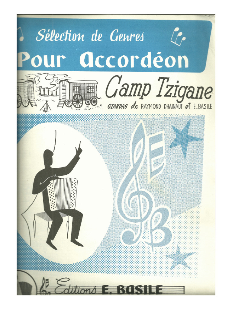 Raymond Dhainaut Enrico Basile - Camp Tzigane (Czardas) | PDF