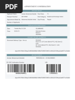 VFS GLOBAL Services: Courier & SMS Request Form | PDF