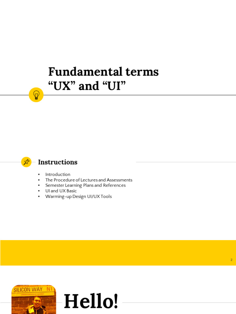 Pertemuan 1 UI UX | PDF | Human–Computer Interaction | User Interface