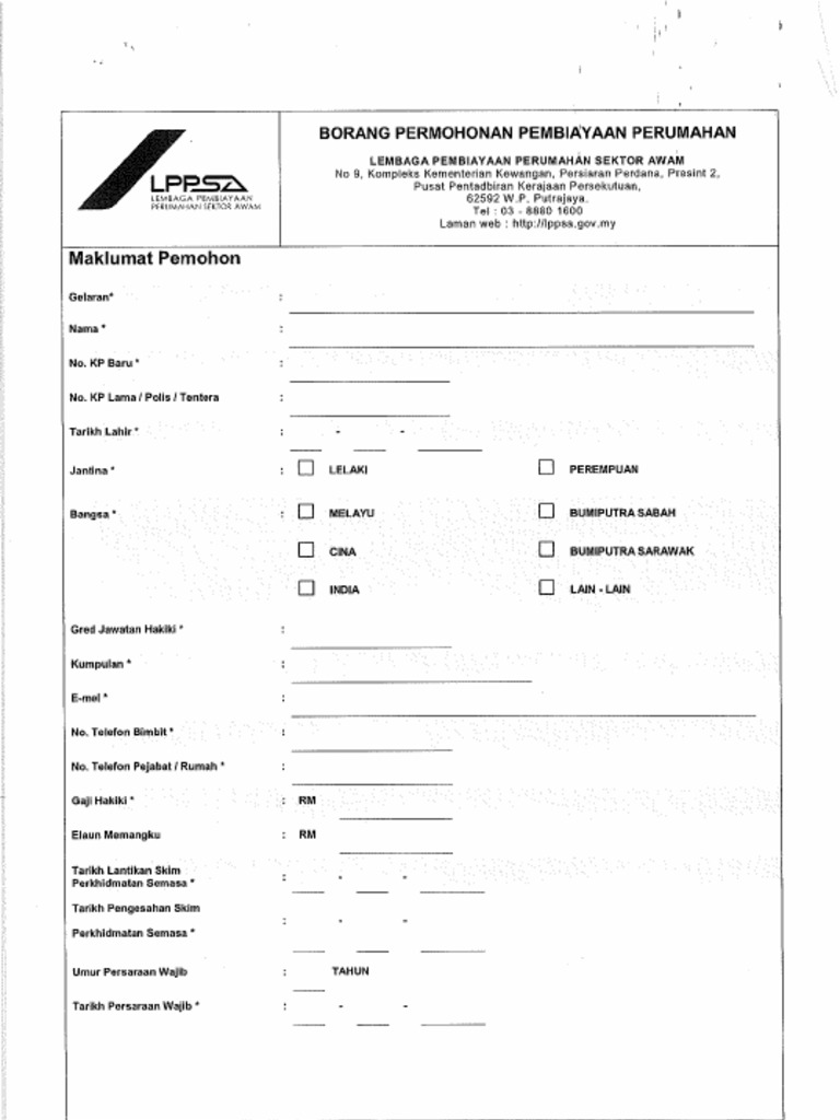 LPPSA FORM - Manual | PDF