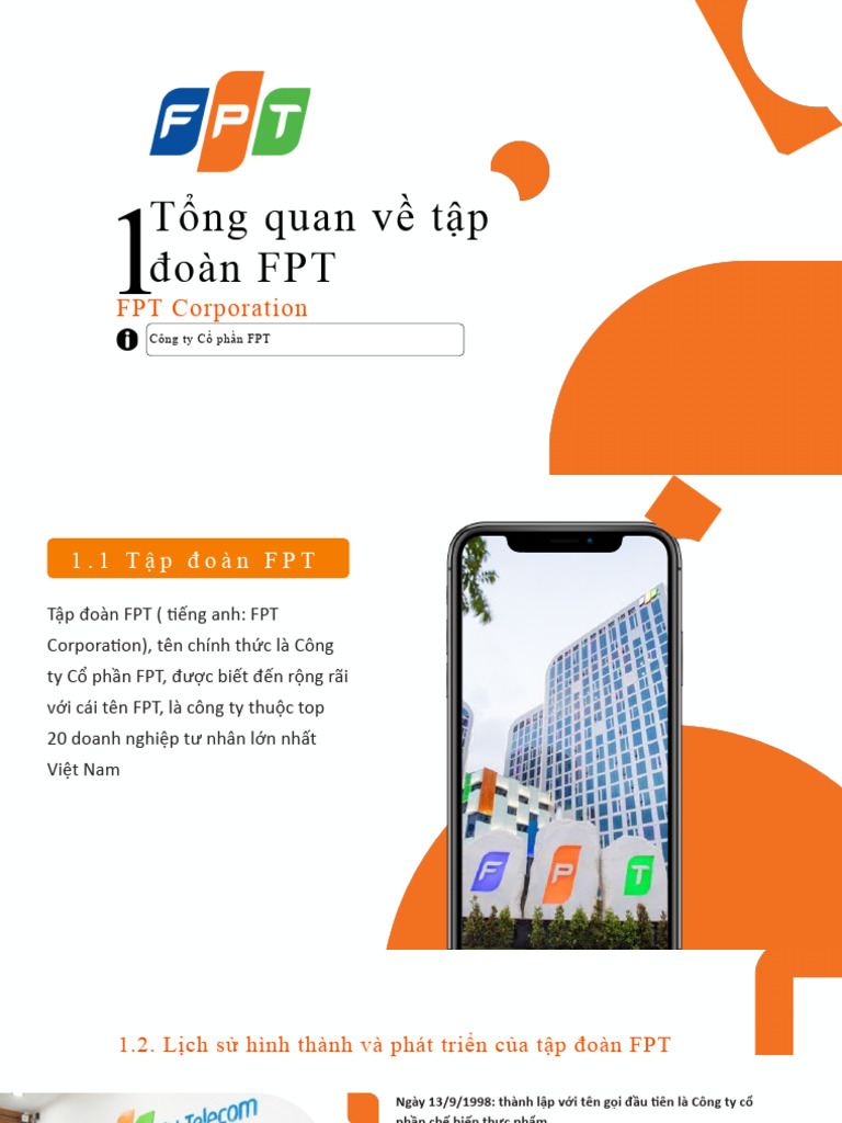Tổng quan về tập đoàn FPT | PDF