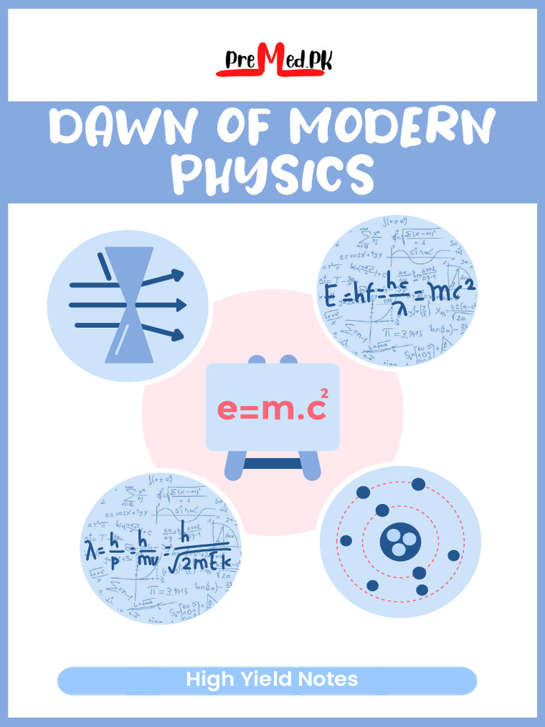 Dawn of Modern Physics - PreMed | PDF | Photoelectric Effect | Electron