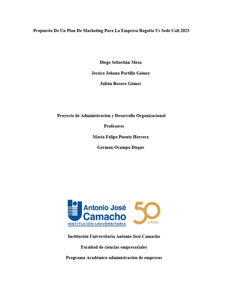 Proyecto Integrador Regatta - EnTREGA FINAL | PDF | Marketing | Publicidad digital