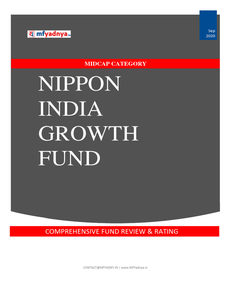 Nippon India Growth Fund Midcap Category | PDF | Diversification ...