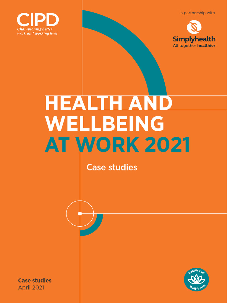 2021 Health & Wellbeing Case Studies | PDF | Mental Health | Cooperative