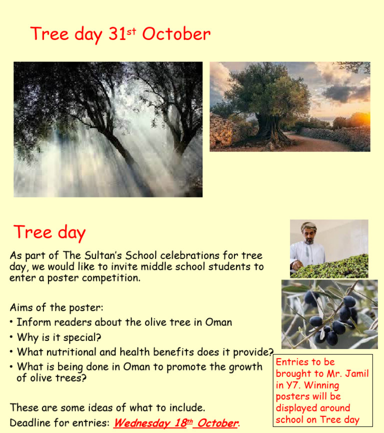 Tree Day Poster Competition | PDF
