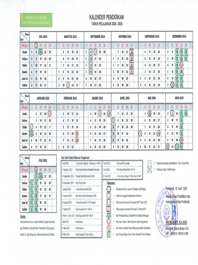 Kaldik 2024 2025 | PDF