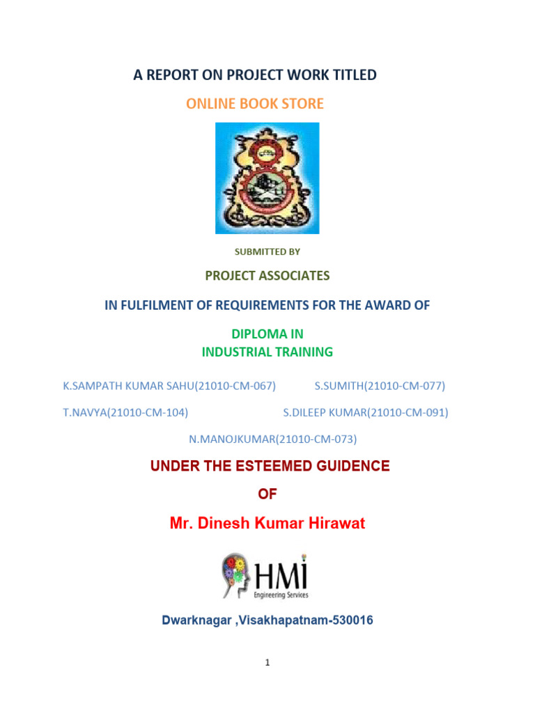 Online Book Store Project Report | PDF | Use Case | Java (Programming ...