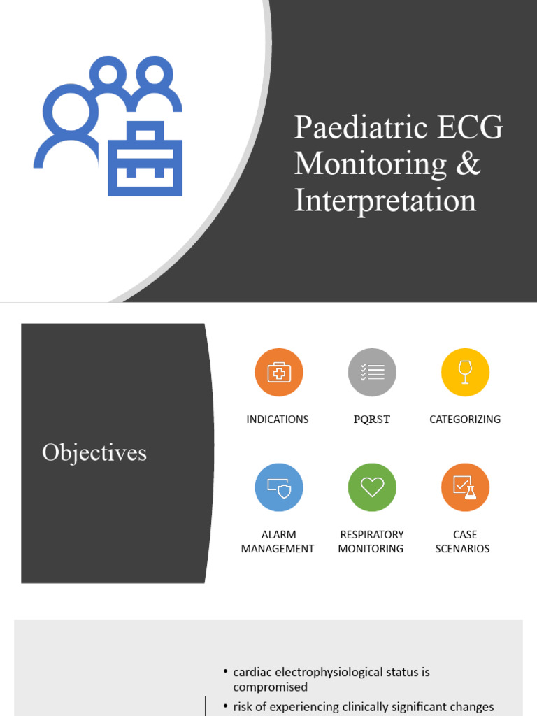 Pediatric ECG Monitoring Guide | PDF | Electrocardiography | Artificial ...