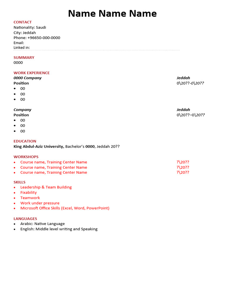 Name Jeddah A, E | PDF