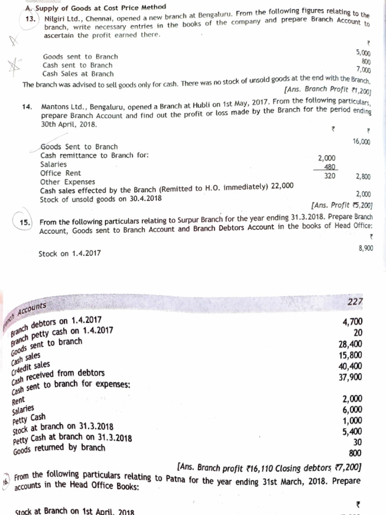 Branch Assignment Questions | PDF | Financial Services | Financial ...