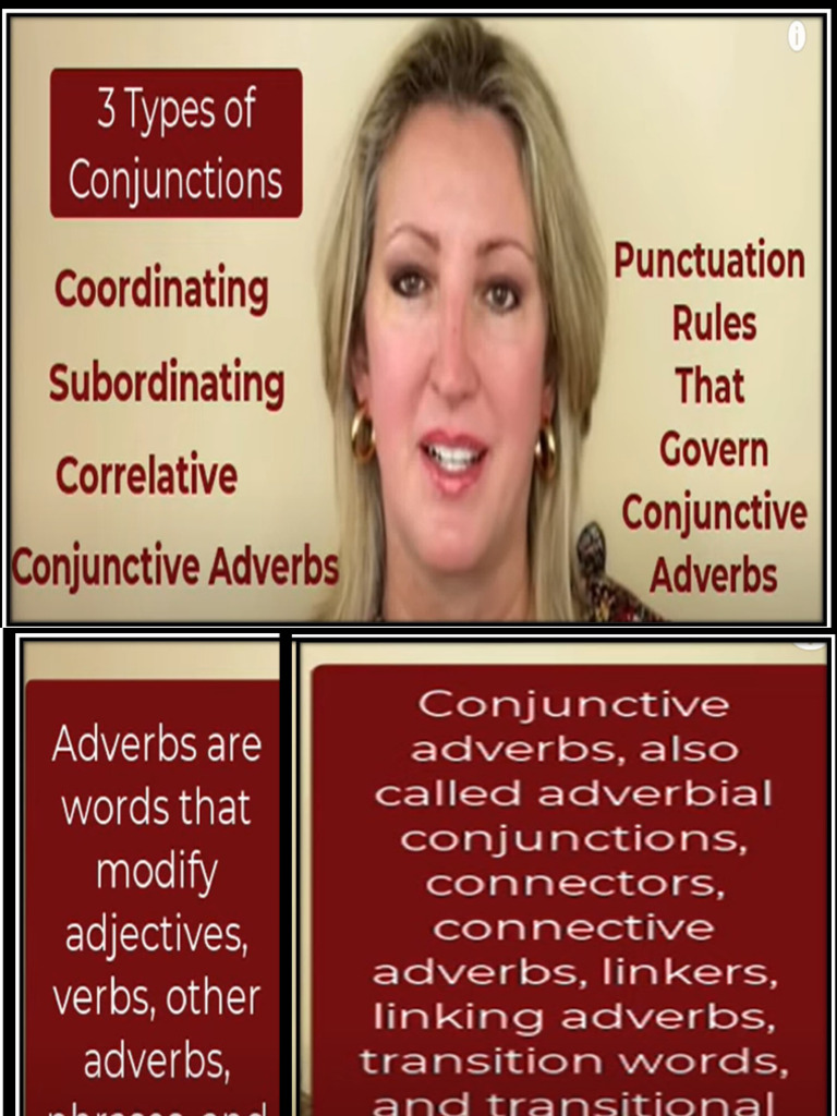 Conjunctive Adverbs | PDF