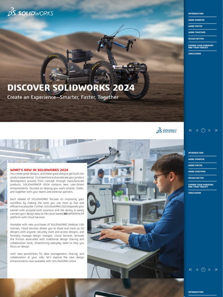 Solidworks 2024 Enhancements Ebook New Pdf Computing