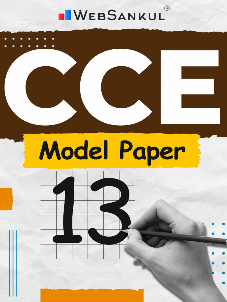 CCE Model Paper 13 by WebSankul | PDF