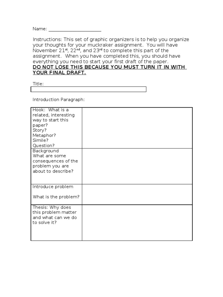 Muckraker Assignment Guide | PDF | Epistemology | Cognitive Science