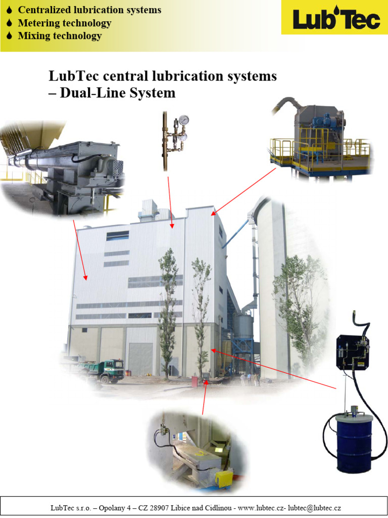 Dual-Line Centralized Lubrication Systems | PDF | Lubricant | Valve