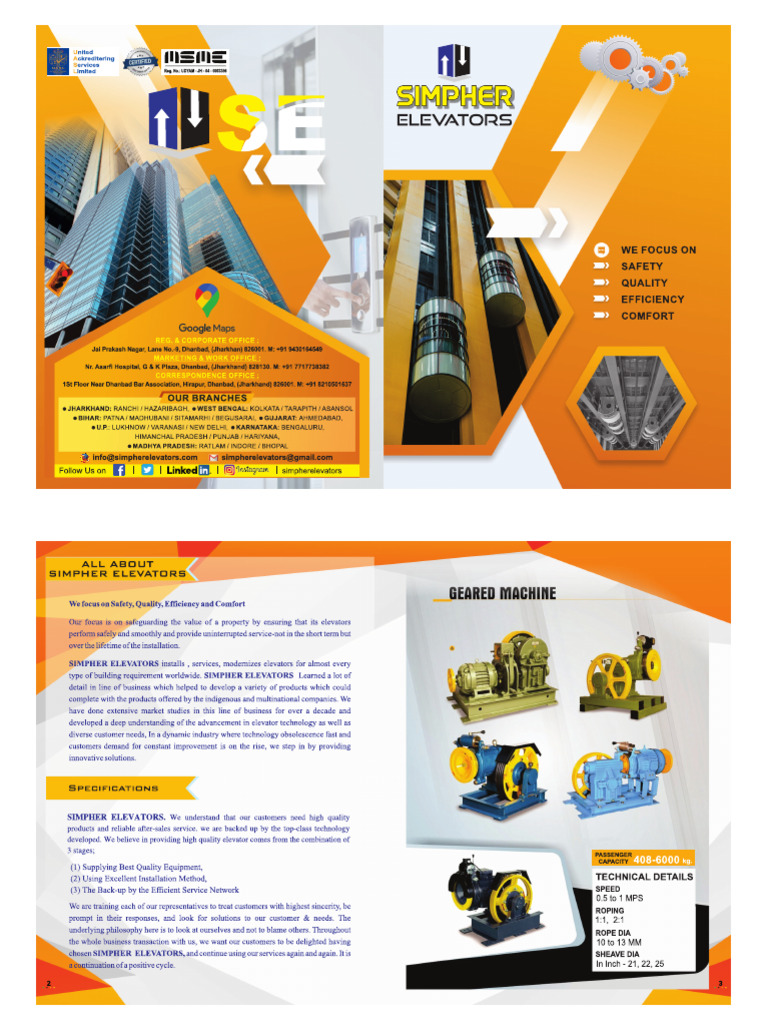 Simpher Elevator Brochure | PDF