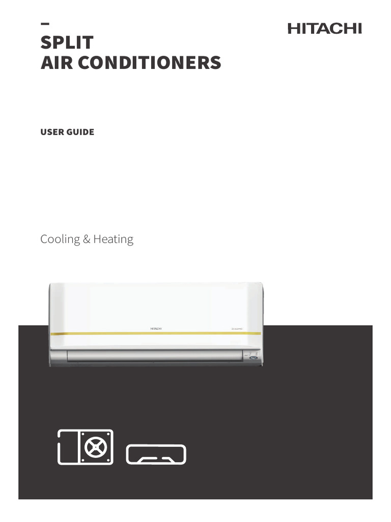 Hitachi AC Manual | Download Free PDF | Air Conditioning | Humidity