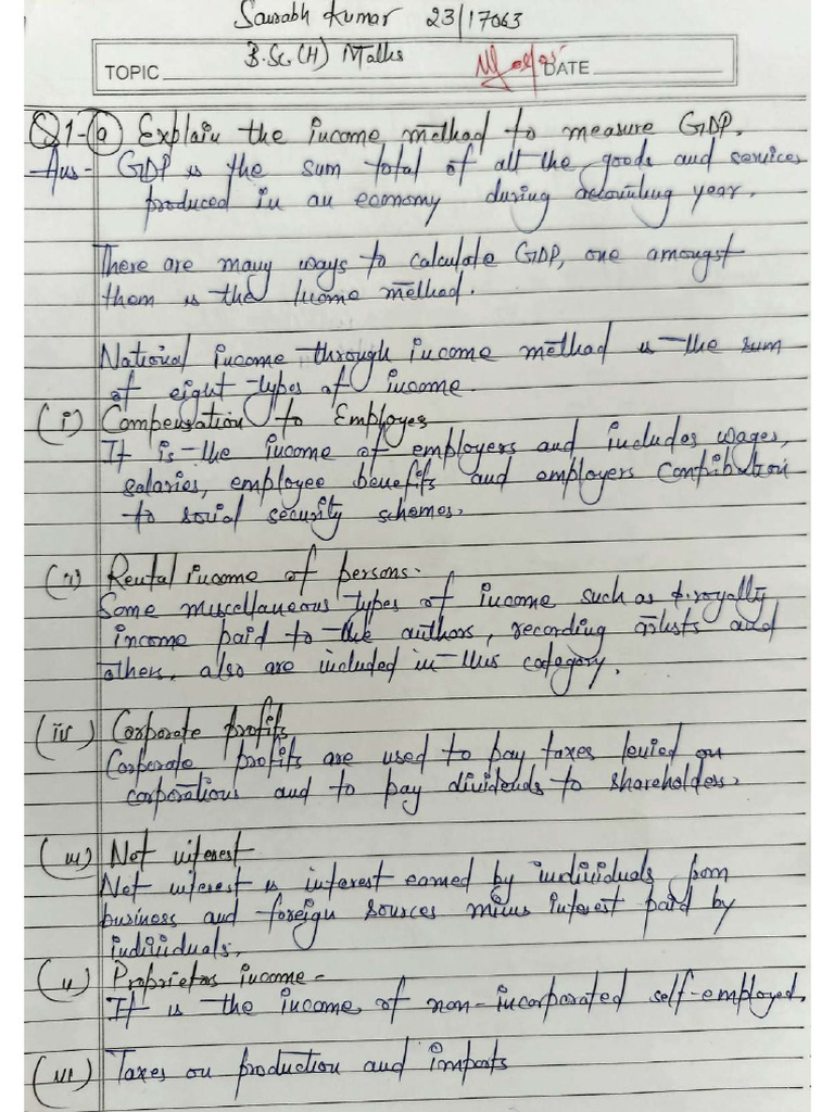 Saurabh 17063 Maths C.A. | PDF