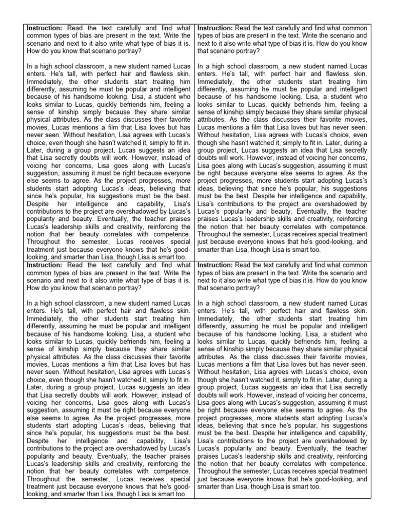 Reading Material | PDF | Lisa Simpson | Leadership