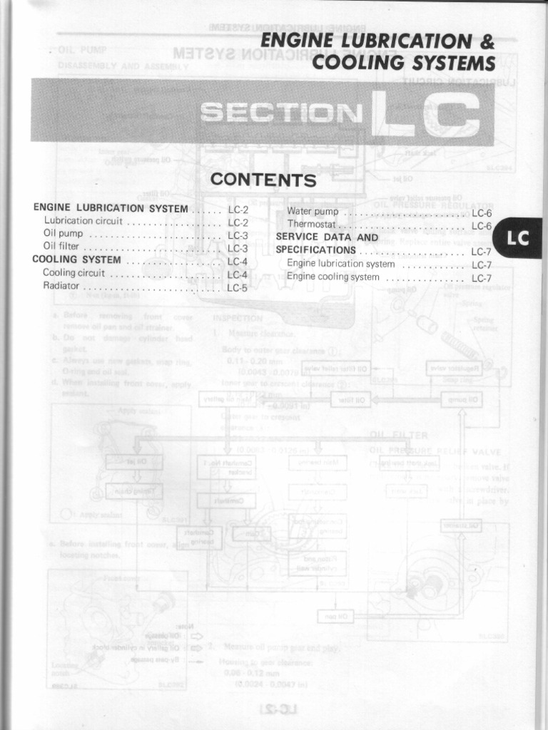 FJ20 Engine LC | PDF | Leak | Mechanical Engineering