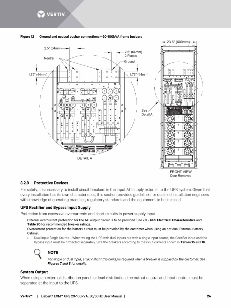 Vertiv Exm 100 Kva Pag 30 | PDF
