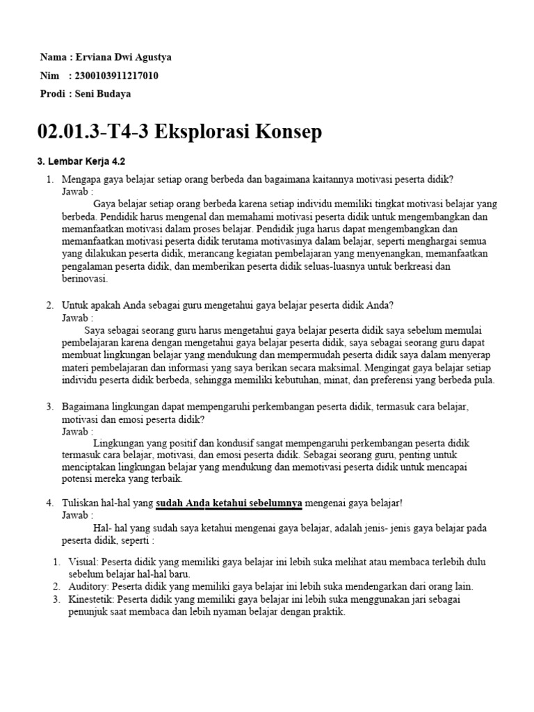 Topik 4 (02.01.3-T4-3) - Eksplorasi Konsep - Lembar Kerja .2 | PDF