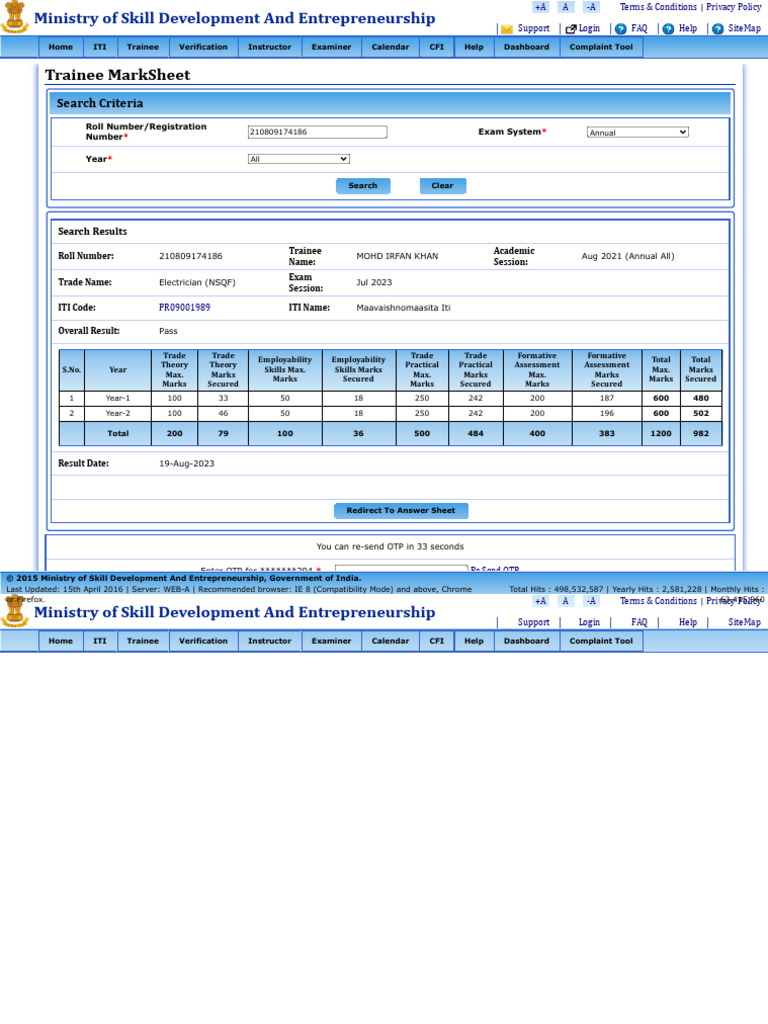 Marksheet Verification IRFAN | PDF | Computing