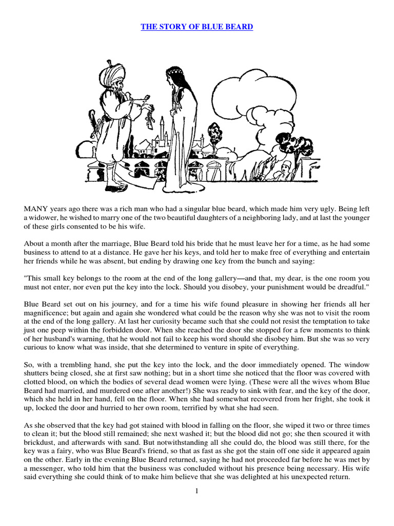 The Story of Blue Beard | PDF