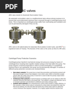 Understanding Automatic Recirculation Valves | PDF | Pump | Valve